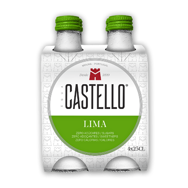 Castello - Lime Sparkling Water (Água Castello Lima) | Portugal Depot