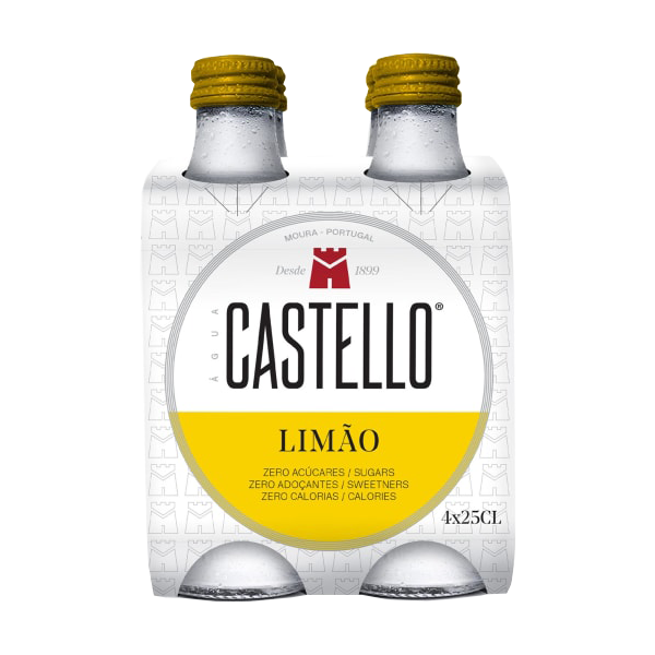 Castello Lemon Sparkling Water (Água Castello Limão) | Portugal Depot